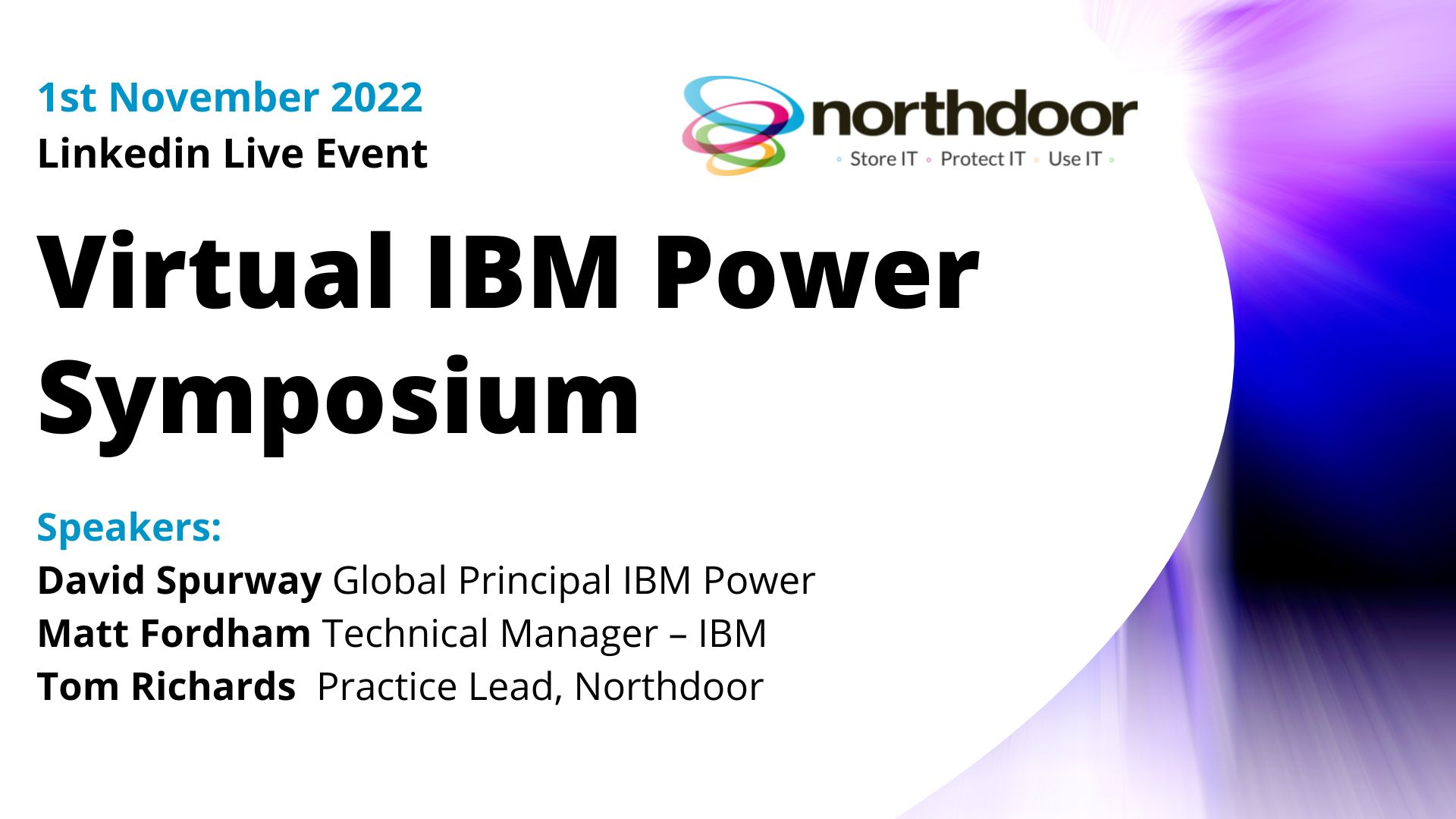 Virtual IBM Power Symposium- November 2022 | Northdoor