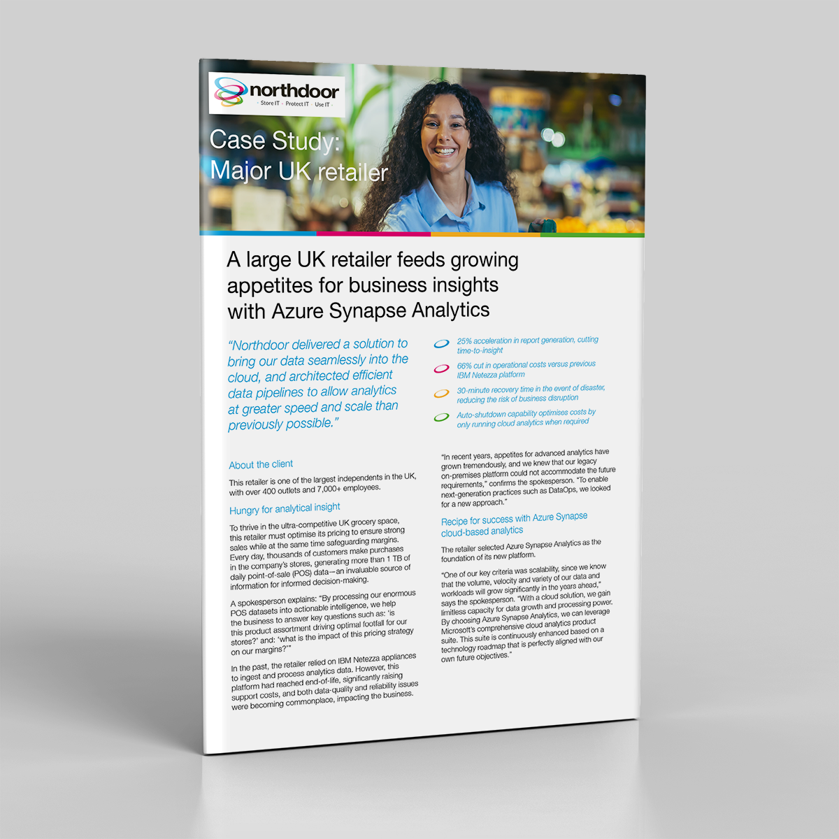 Feeding Growing Appetites for Analytics: A Retail Case Study